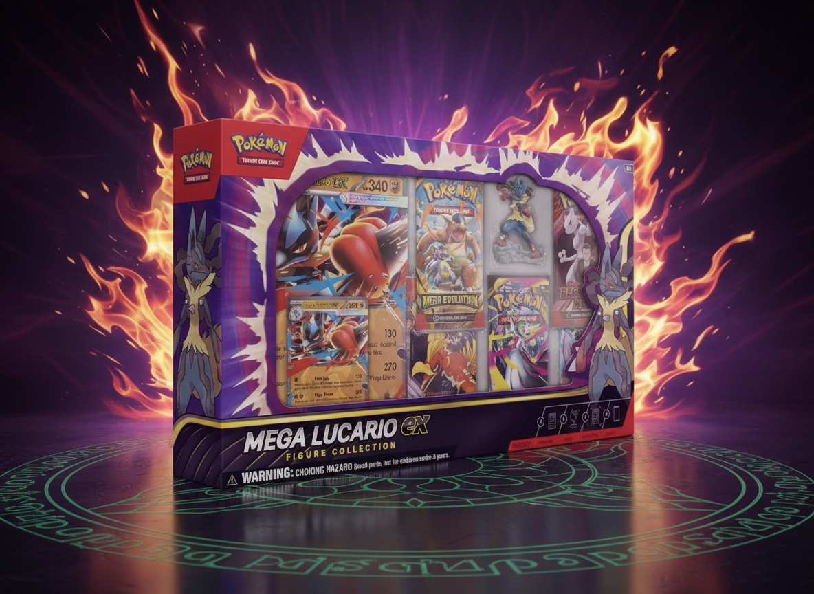 Mega Lucario Figurine Box – My Store